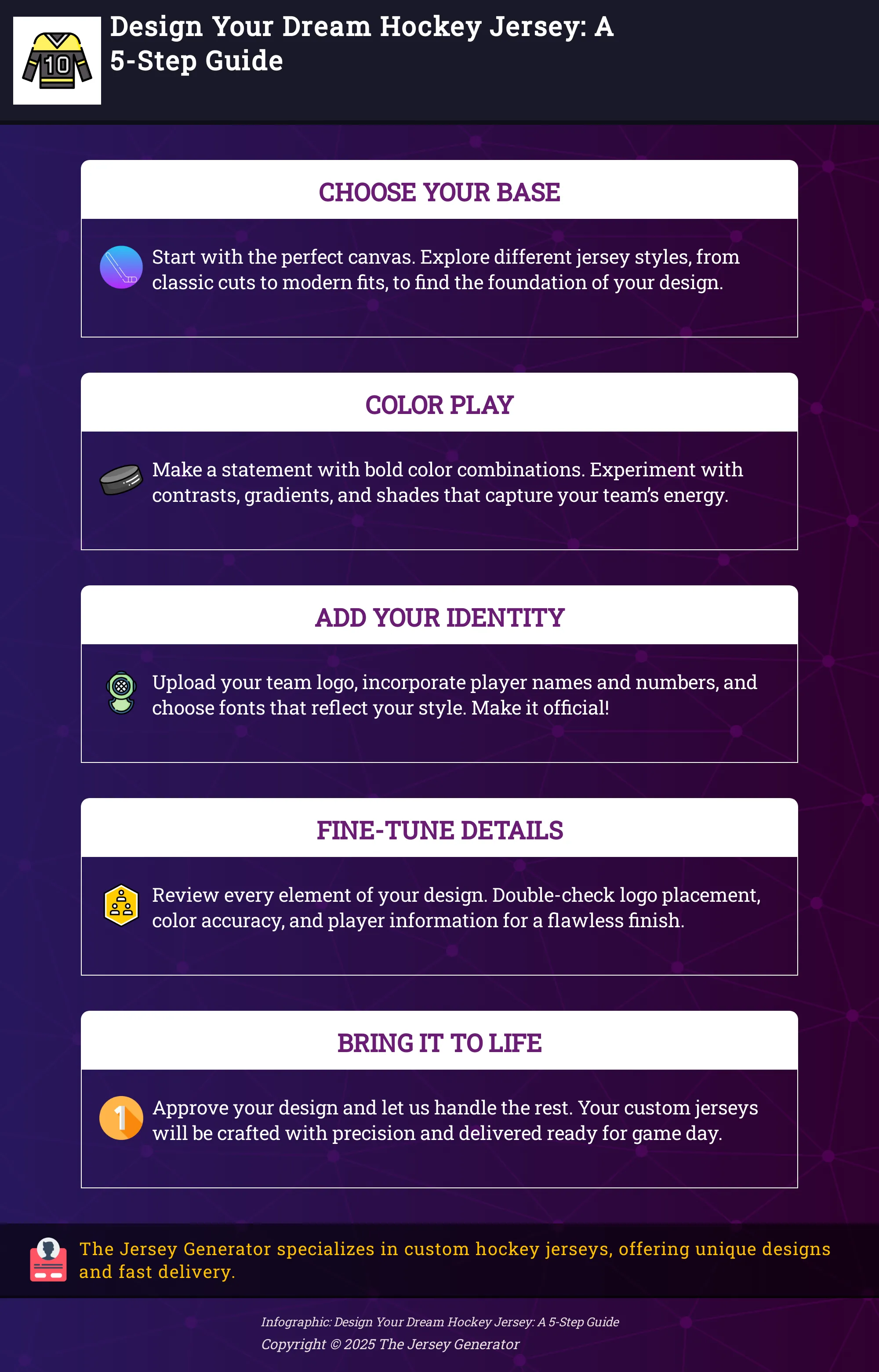 The Ultimate Guide to Custom Hockey Apparel - The Jersey Generator
