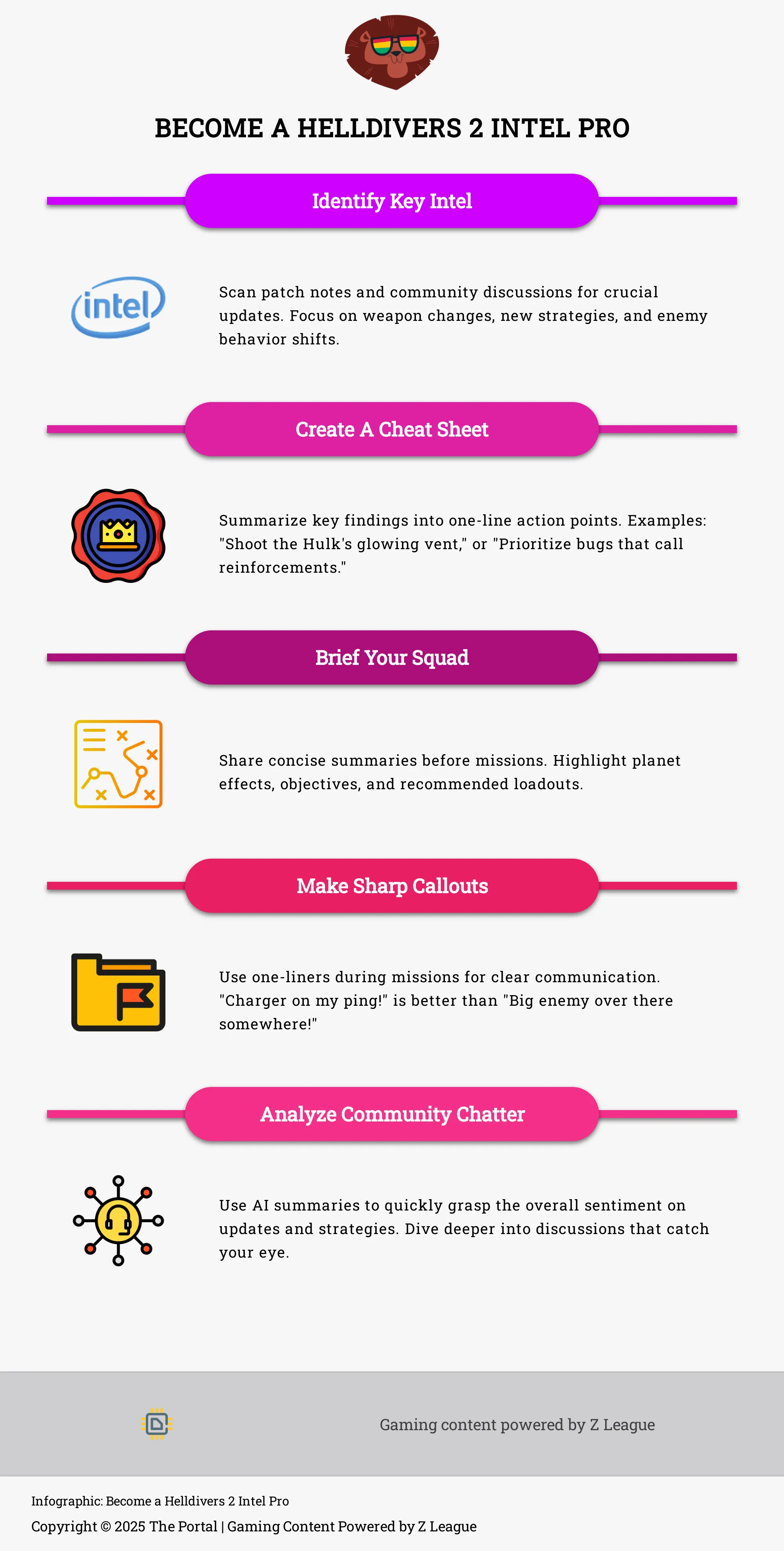 Play Smarter: A Helldivers Guide to Intel