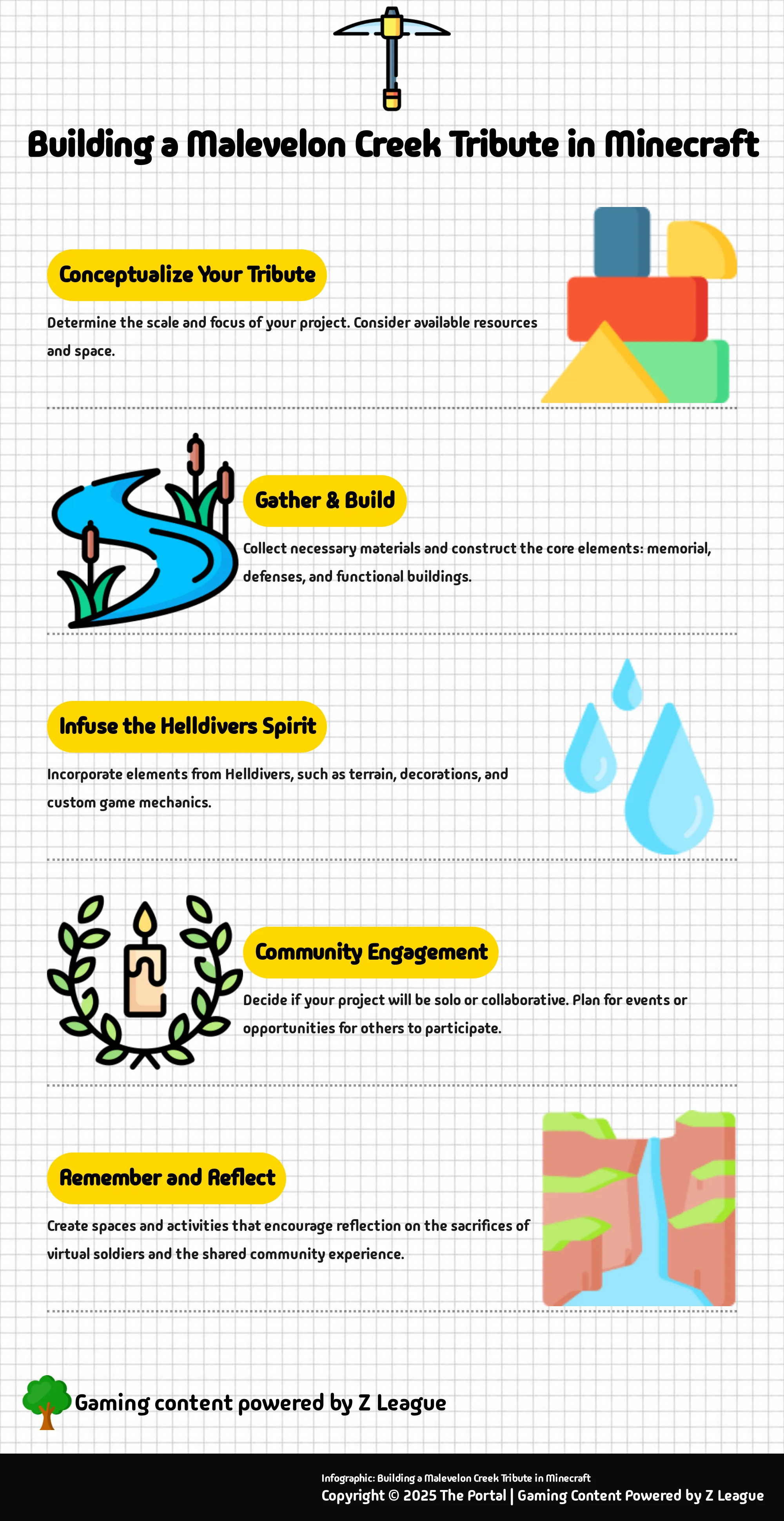 Helldivers 2 Fallen Hero's Vengeance: Minecraft Tribute