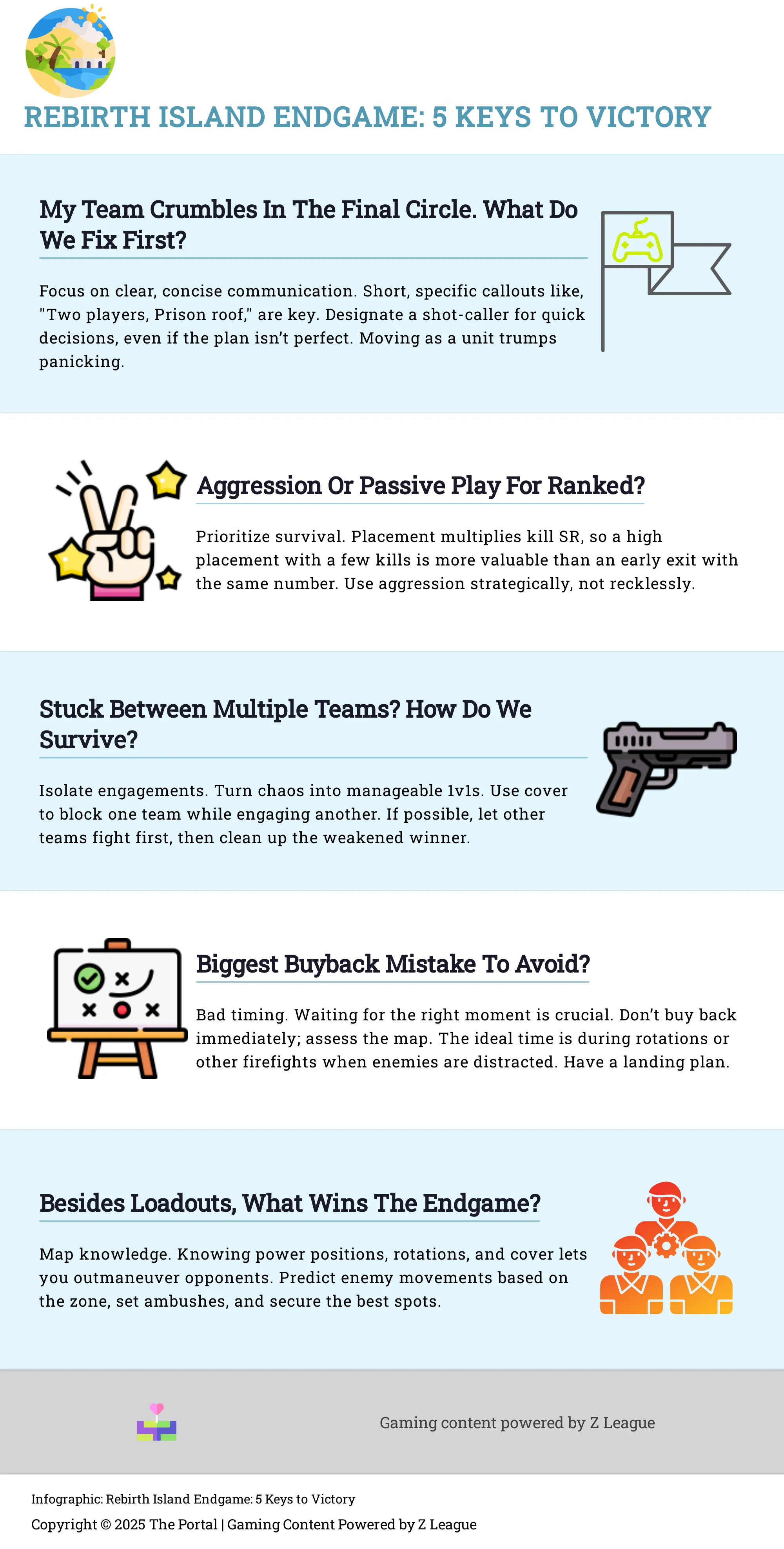 8 Tips to Dominate the Rebirth Island Endgame
