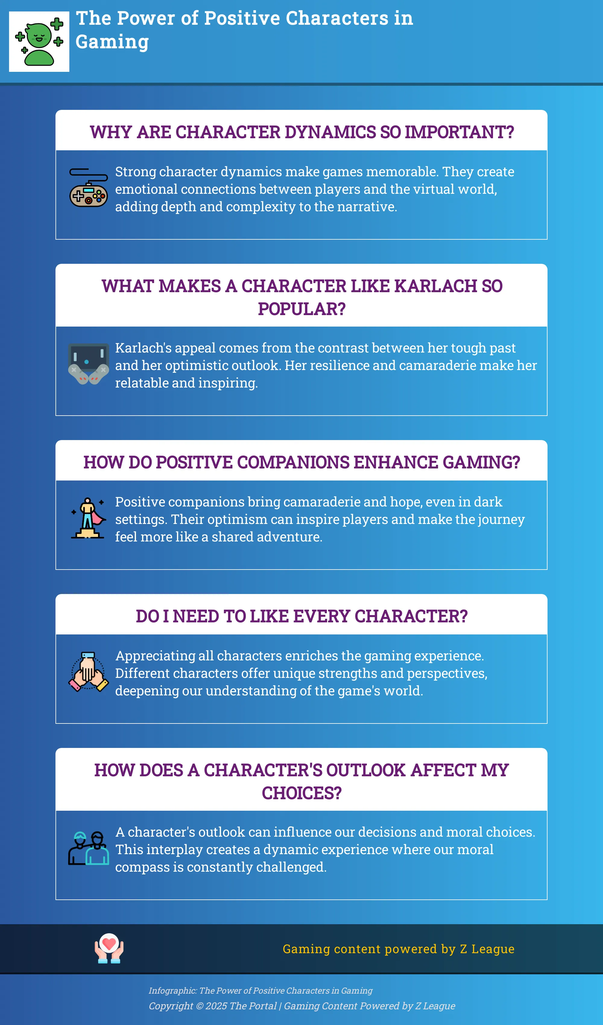 How Positive Characters Enhance Gaming Experiences